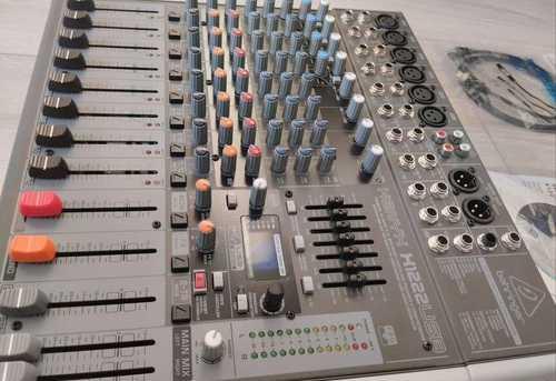 Микшер behringer xenyx X 1222 USB