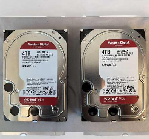 WD Red Plus WD40efzx 4 Тб внутренний жёсткий диск