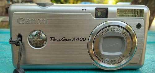 Цифровой аппарат Canon PowerShot A400