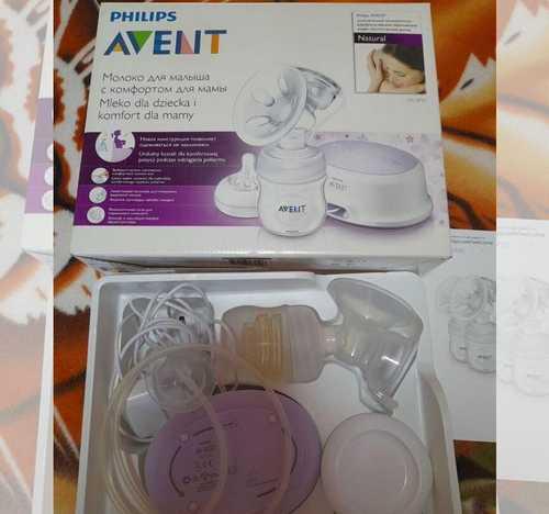 Молокоотсос avent электронный Philips