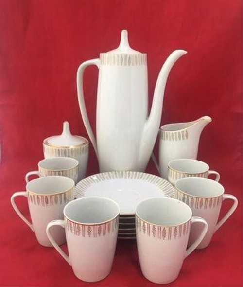 Кофейный сервиз Польша Cmielow 1960-е годы