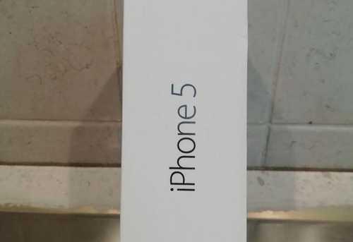 Коробка от iPhone 5, 5s