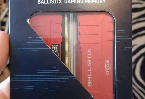 Оперативная память ddr4 Crucial Ballistix Red 16gb