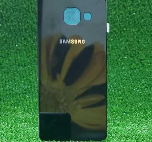 Задняя крышка Samsung A3 A310 чёрная премиум