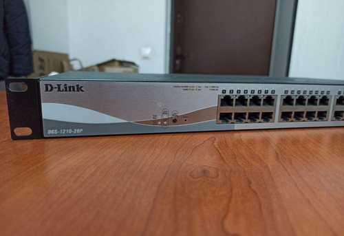 Poe коммутатор D-Link DGS-1210-28p