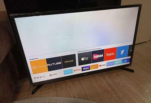 Телевизор Samsung 32 дюйма 81 см Smart TV Wi-Fi HD