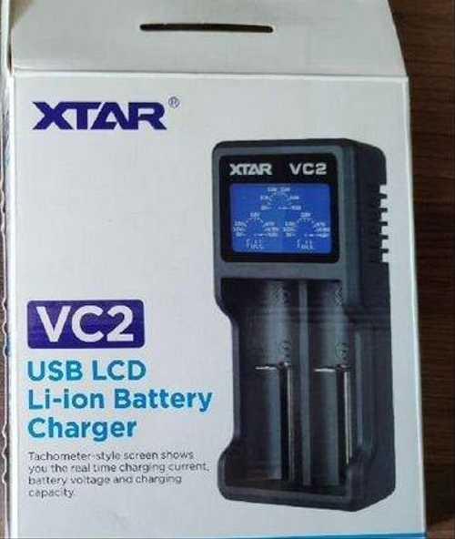 Xtar VC2 Зарядное устройство для аккумуляторов