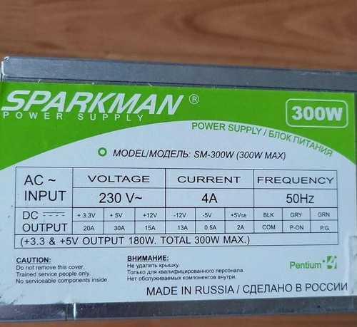 Блок питания от sparkman sm-300w