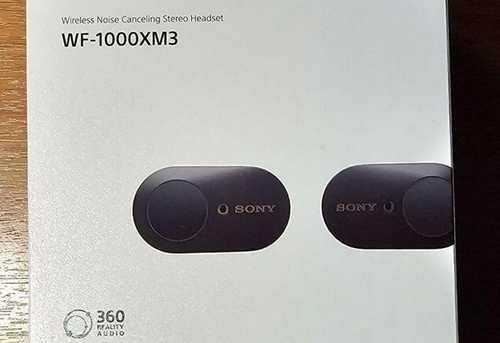 Беспроводные наушники sony wf 1000xm3