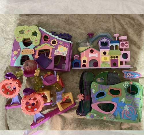 Littlest pet shop домики