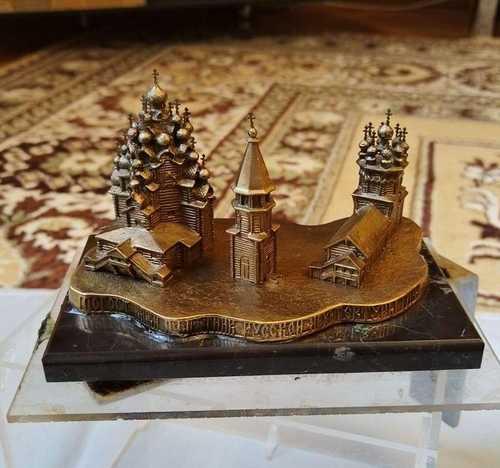 Бронза советская, сувенир. Погост Кижи