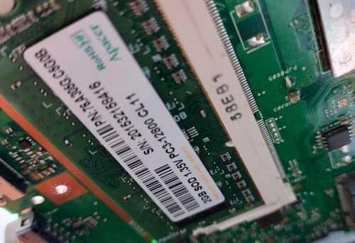 Оперативная память DDR3L 2 gb для ноутбука