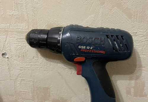 Шуруповерт bosch 12v