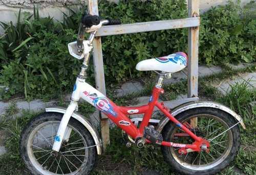Детский велосипед altair 14 четырех колесный