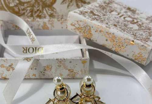 Серьги Christian Dior Золото