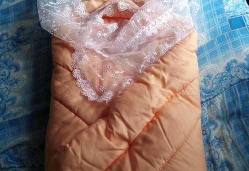 Конверт - одеяло для новорожденного