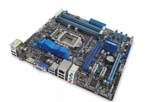 Материнская плата asus p7h55-m с процессором xeon