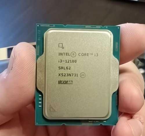 Новый процессор Intel Core i3-12100