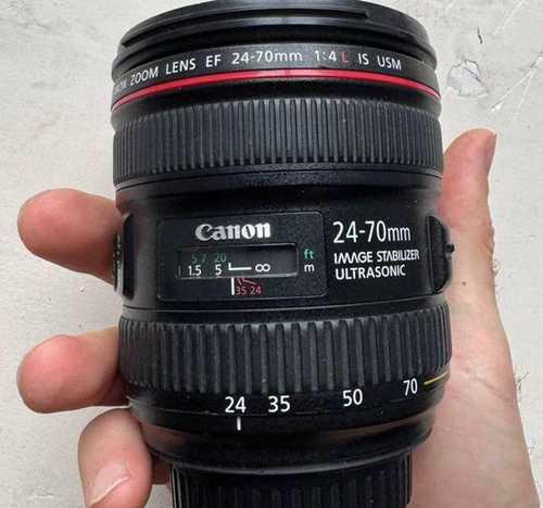 Canon ef 24 70 f4