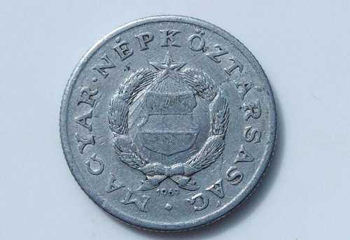 Монета 1 форинт Венгрии 1967 г