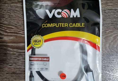 Кабель vcom cu 423mc переходник usb 3.1type C-hdmi