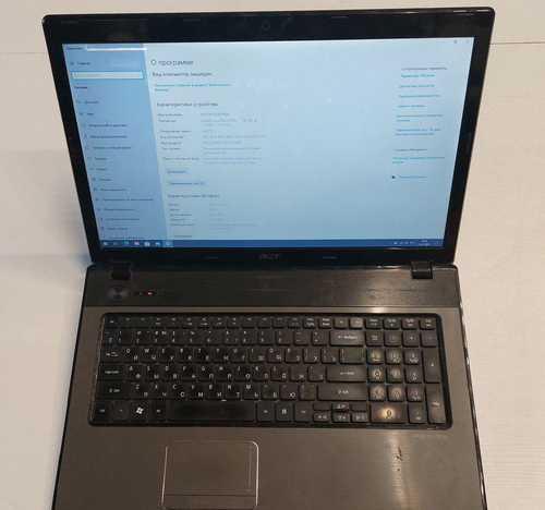 Ноутбук Acer Aspire 7741G