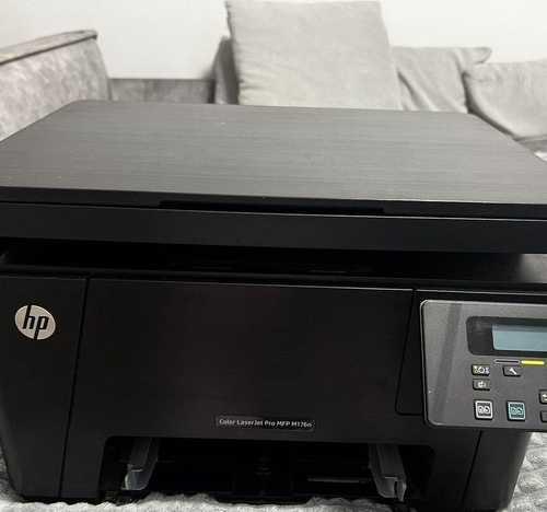 Мфу HP Color LaserJet Pro MFP M176n