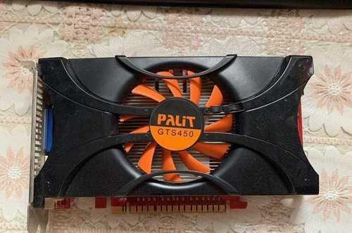 Видеокарта palit gts450