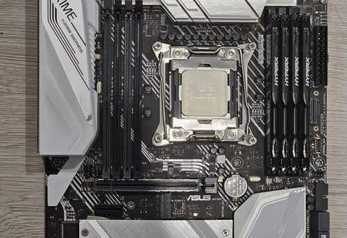 Комплект Asus prime x299-A II/i7-7800x