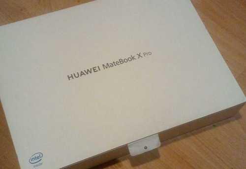 Huawei matebook x pro коробка