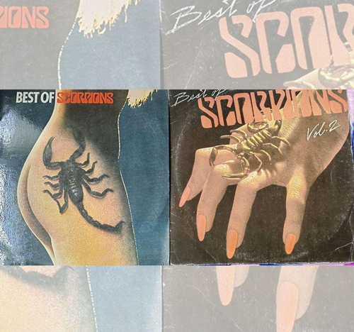 Виниловые пластинки scorpions