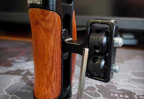 Деревянная боковая ручка для камер Ulanzi UUrig
