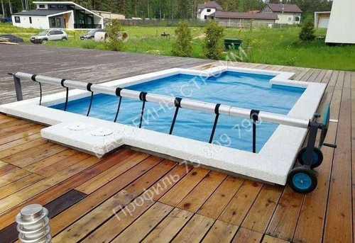 Чаша для бассейна из полипропилена 4x3