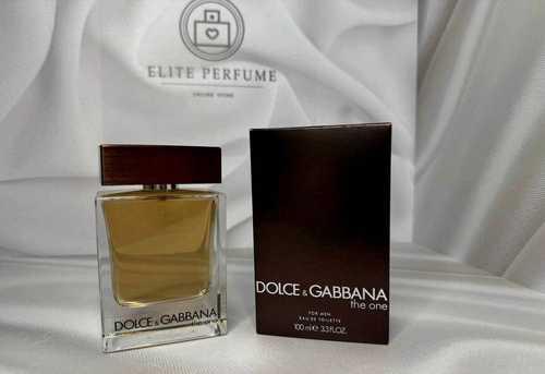 Dolce Gabbana The One мужской парфюм
