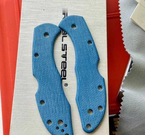 Накладки Spyderco Delica микарта ID Knives
