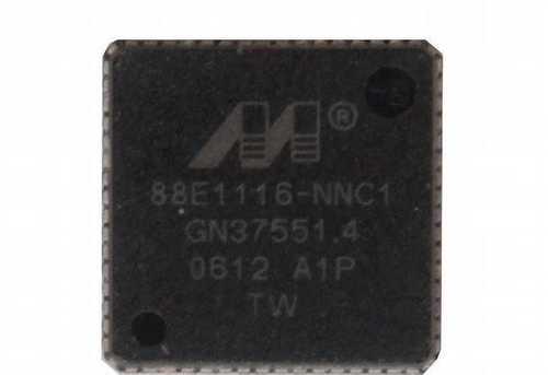 Сетевой контроллер 88E1116-NNC1 QFN-64 с разбора 8