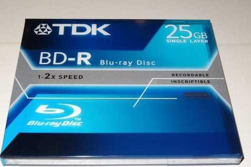 Blu-ray TDK BD-R 25GB 1 x 2 x jewel Япония Новый
