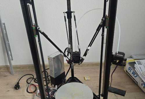 3D принтер Anycubic Kossel Plus (небольшой ремонт)