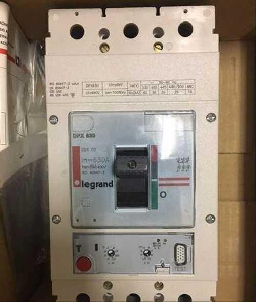 Автоматический выключатель Legrand DPX 630 630А