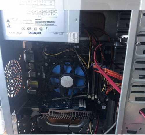 Игровой ПК, Pentium G3450, GeForce GTX 1050 Ti 4 ГБ, RAM 16 ГБ