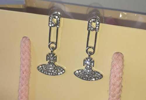 Серьги Vivienne Westwood с пыльником
