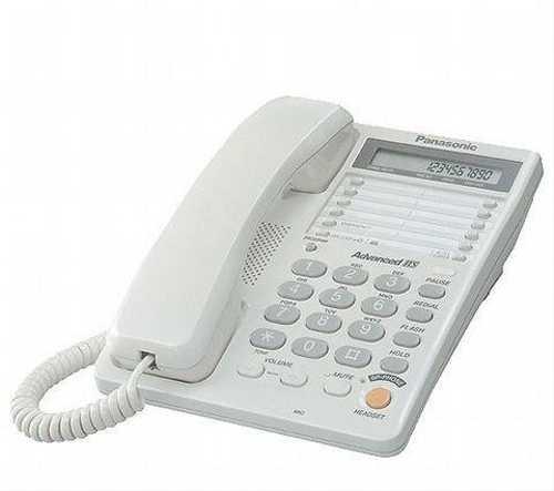 Новый телефон Panasonic KX-TS2365RUW (белый)