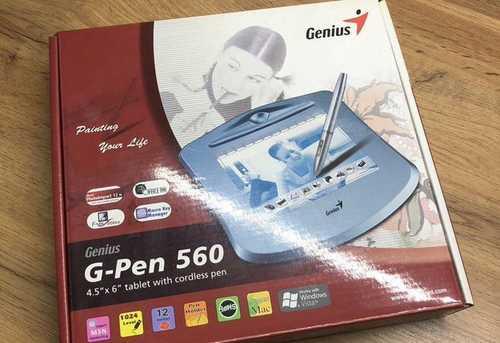 Графический планшет genius g-pen 560