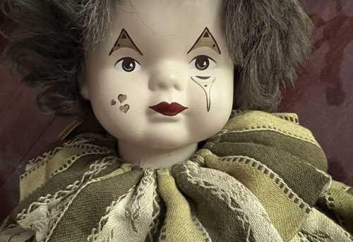 Коллекционная кукла клоун