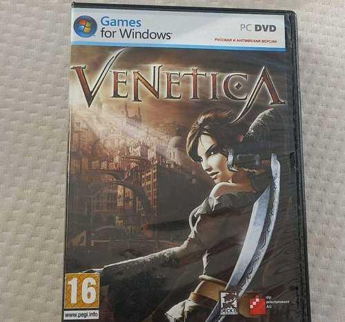 Игровой диск для PC DVD компьютерный venetica