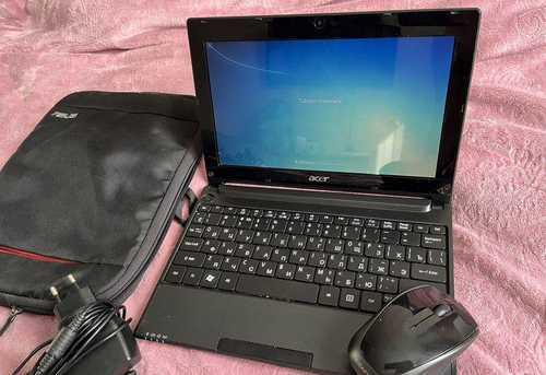 10.1" Acer Aspire One 522, 512 ГБ, C-50, RAM 4 ГБ, ATI Radeon HD 6250M