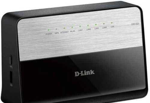 4-х портовый Wi-Fi Роутер D-Link DIR-620