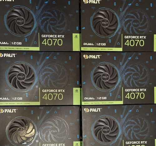 Видеокарта Palit RTX 4070 12G (Новая,Гарантия)