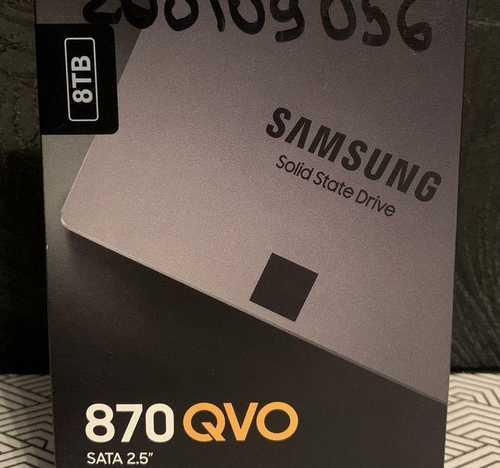 Накопитель Samsung ssd 2.5 870 QVO 8tb