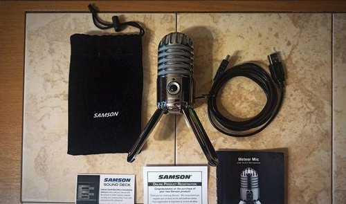 Samson meteor mic - комплект